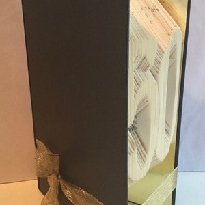 50th Wedding Anniversary Book Fold 50th Wedding Gift Golden - Etsy