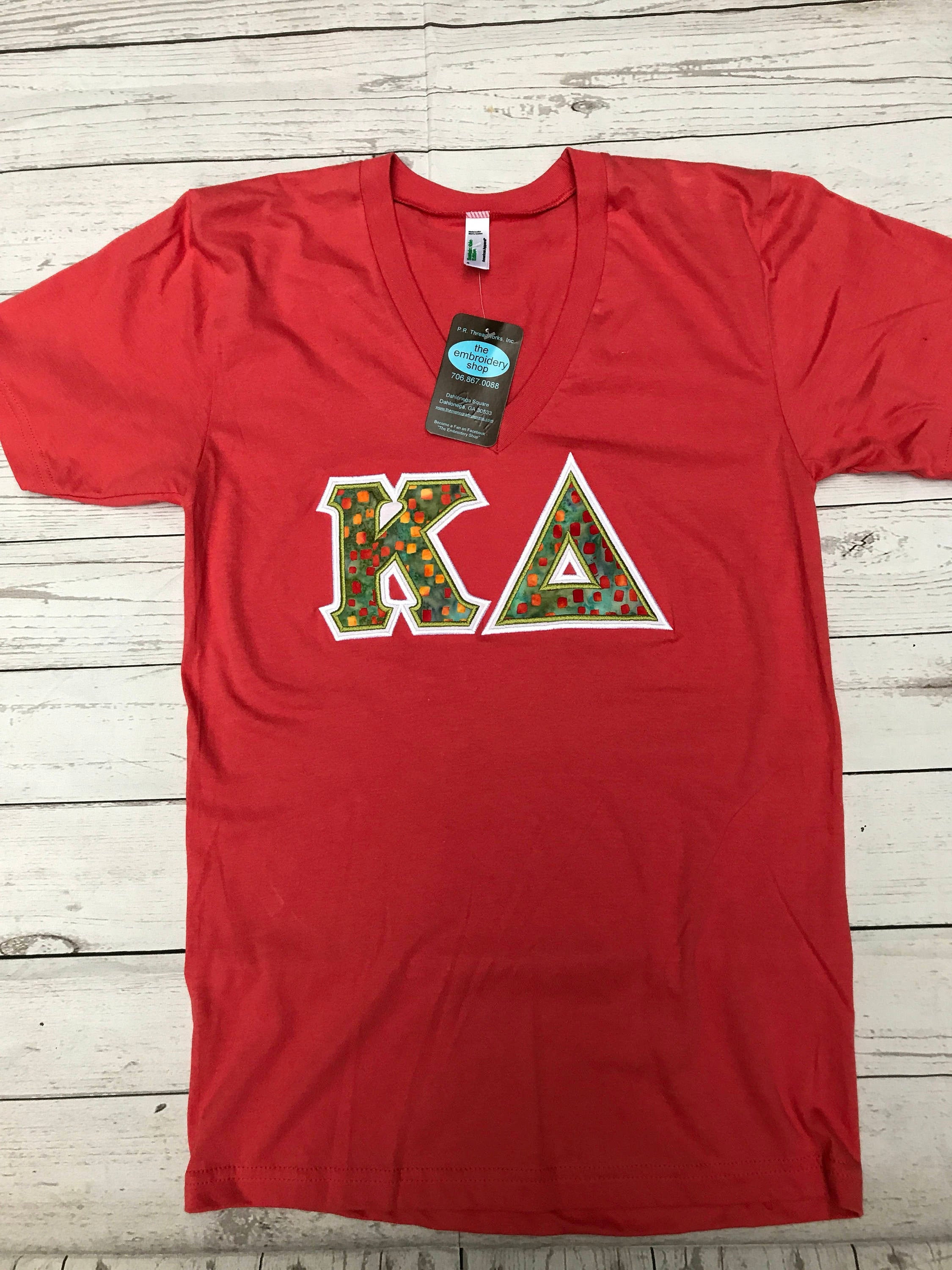 Kappa Delta Letter Shirts