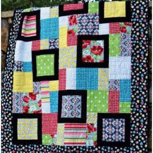 Perfect Ten Quilt Pattern by Swirly Girls Designs Fat Quarter Friendly ...