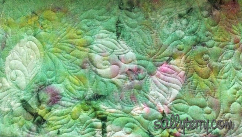 Learn Free Motion Machine Quilting Feather Patterns Video DVD Tutorial ...