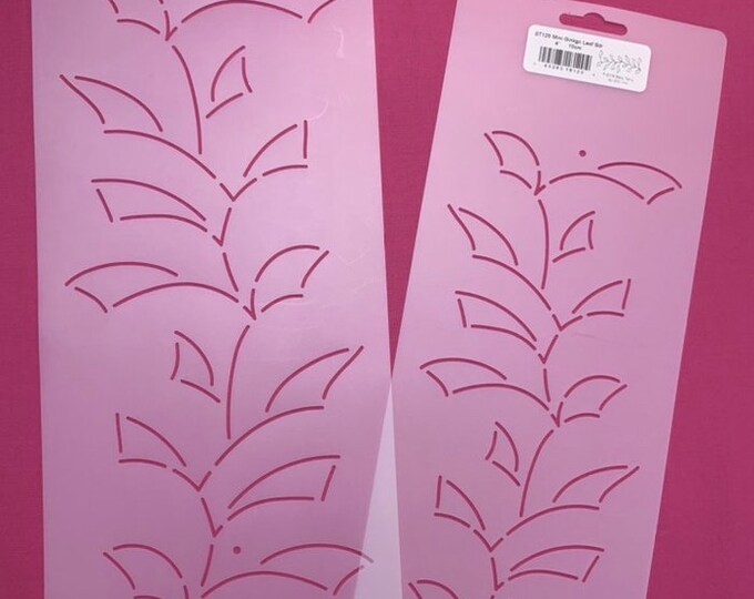 Machine Quilting Stencils Mix and Match Set 6 Sizes - Background Edge ...