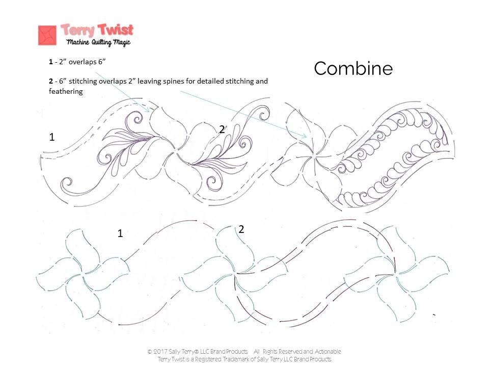 Learn How to Machine Quilt With Rulers Includes +130 Pattern and Layout ...