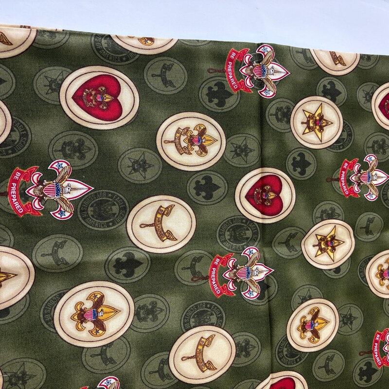 Boy Scout Fabric - Etsy