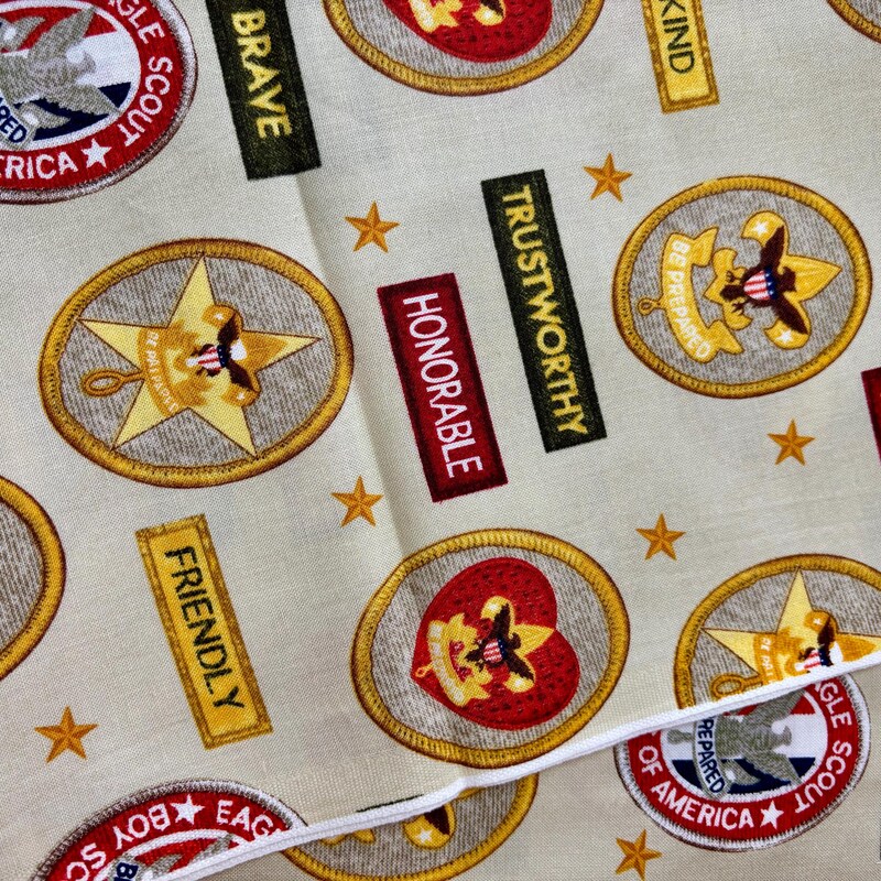 Boy Scout Fabric - Etsy