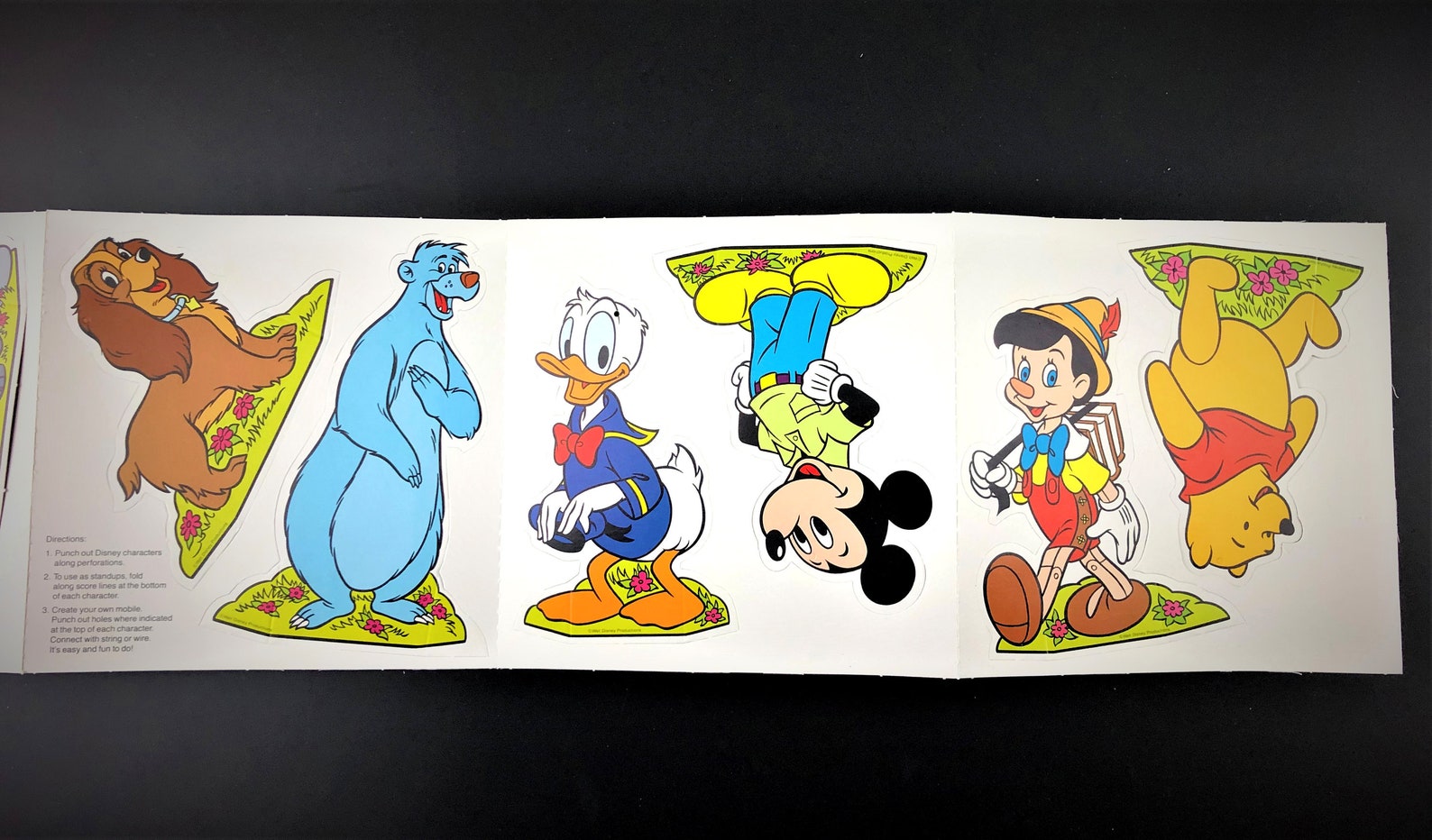Vintage Disney Character Punch Outs - Etsy