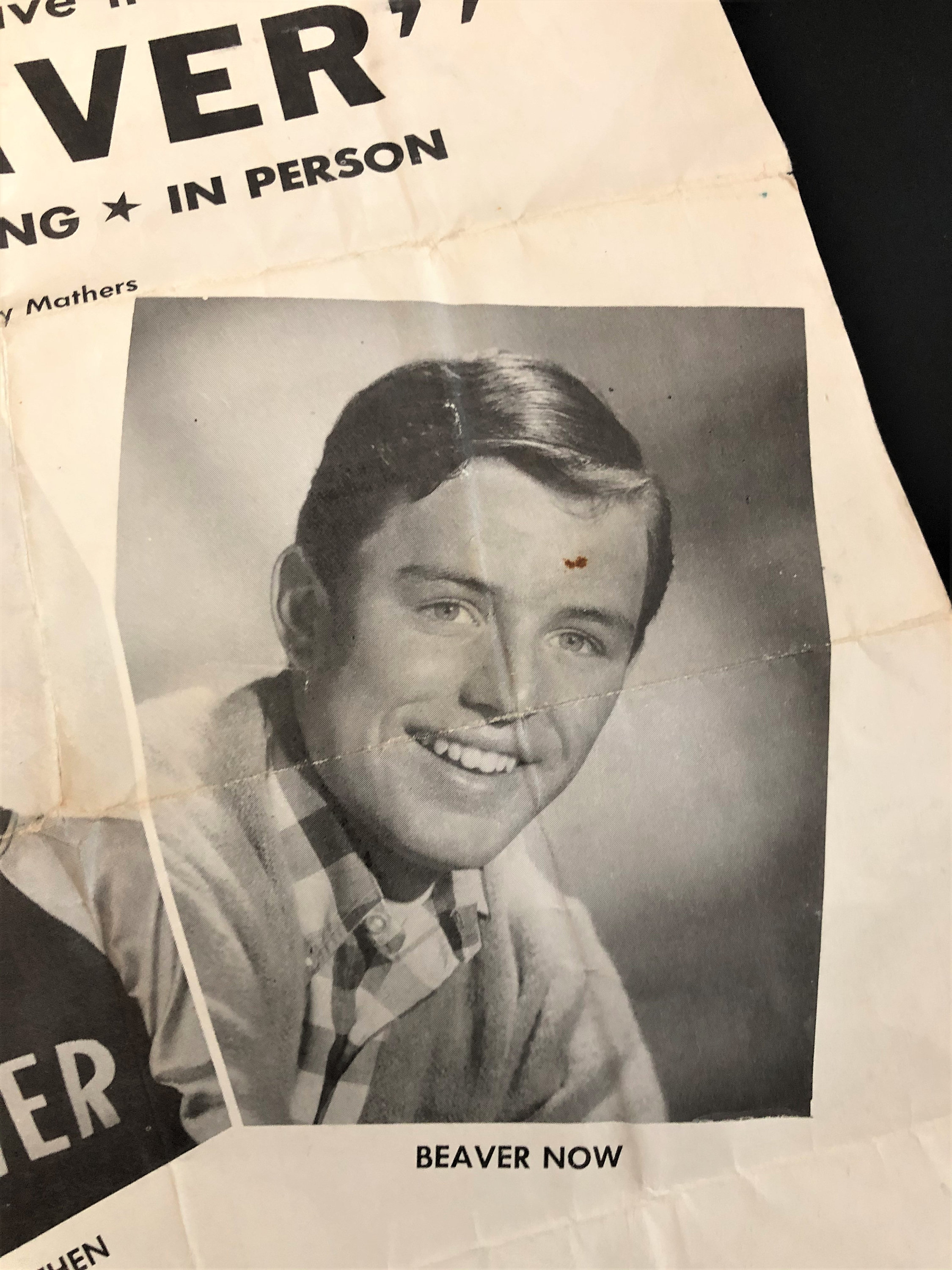 1960s Jerry Mathers Autograph and Frontier Land Flyer - Etsy