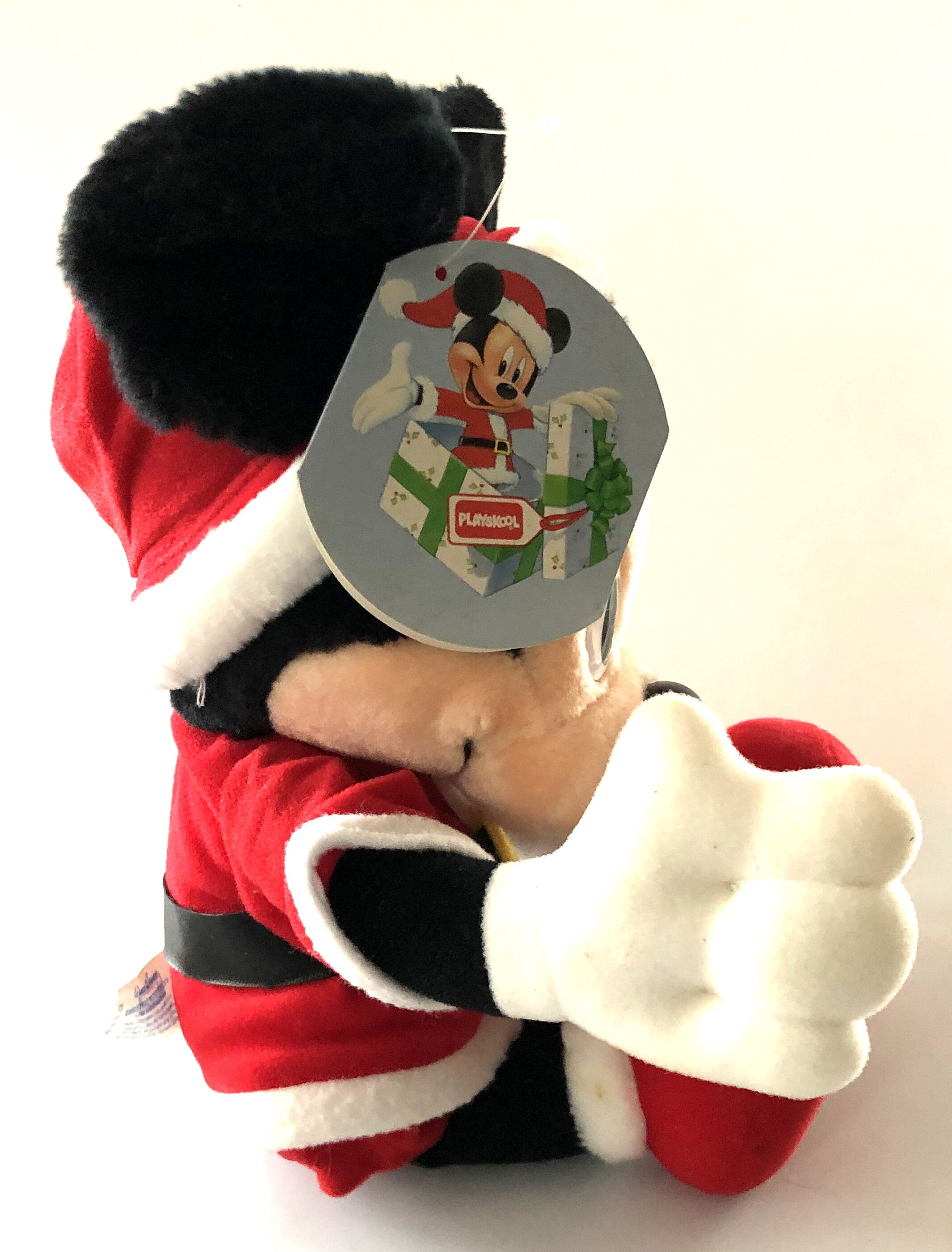1988 Playskool Christmas Mickey Mouse Plush - Etsy
