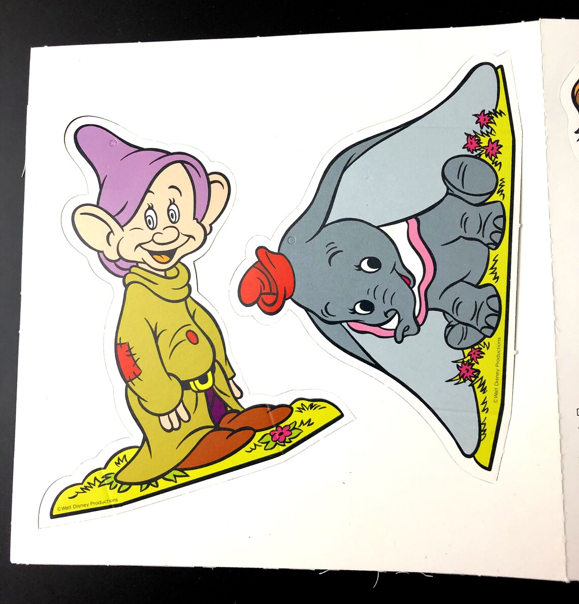 Vintage Disney Character Punch Outs | Etsy