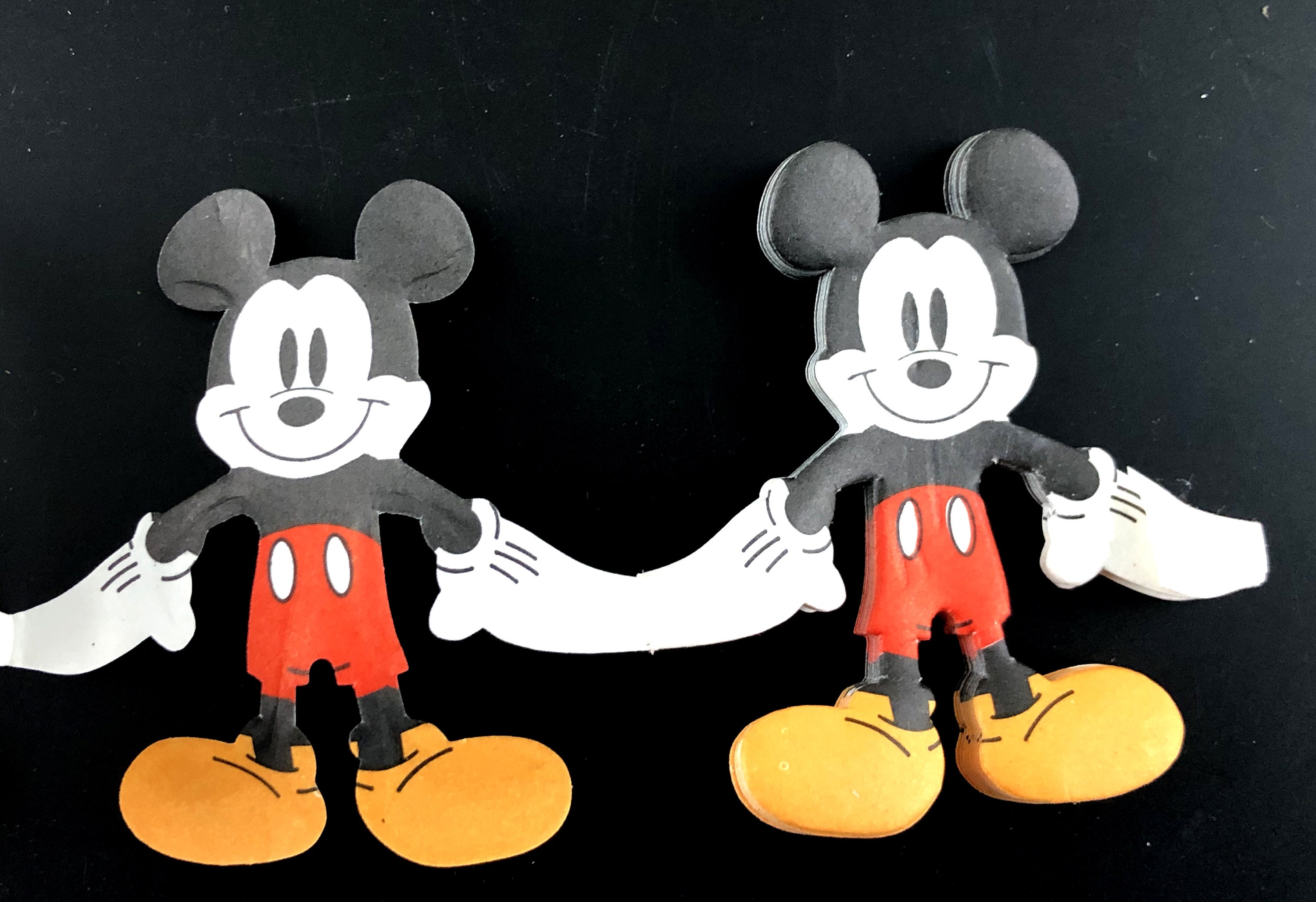 Four Vintage Mickey Mouse Paper Garlands - Etsy