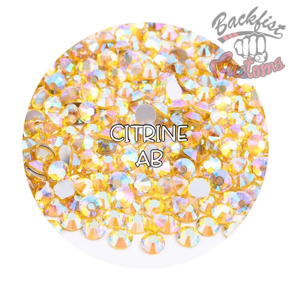 Citrine Rhinestones - Etsy