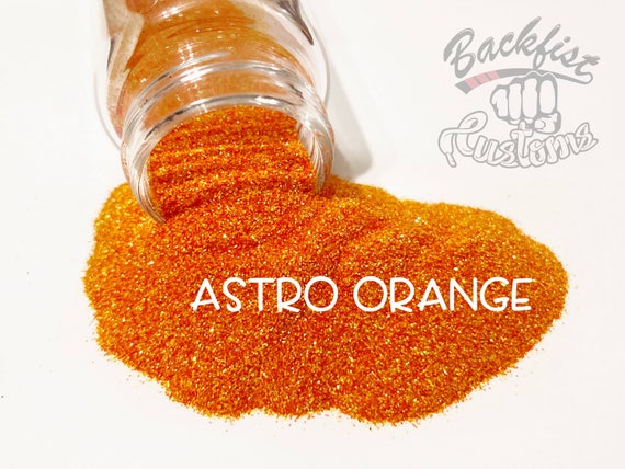 ASTRO ORANGE Pearlescent Fine Glitter Solvent Resistant - Etsy