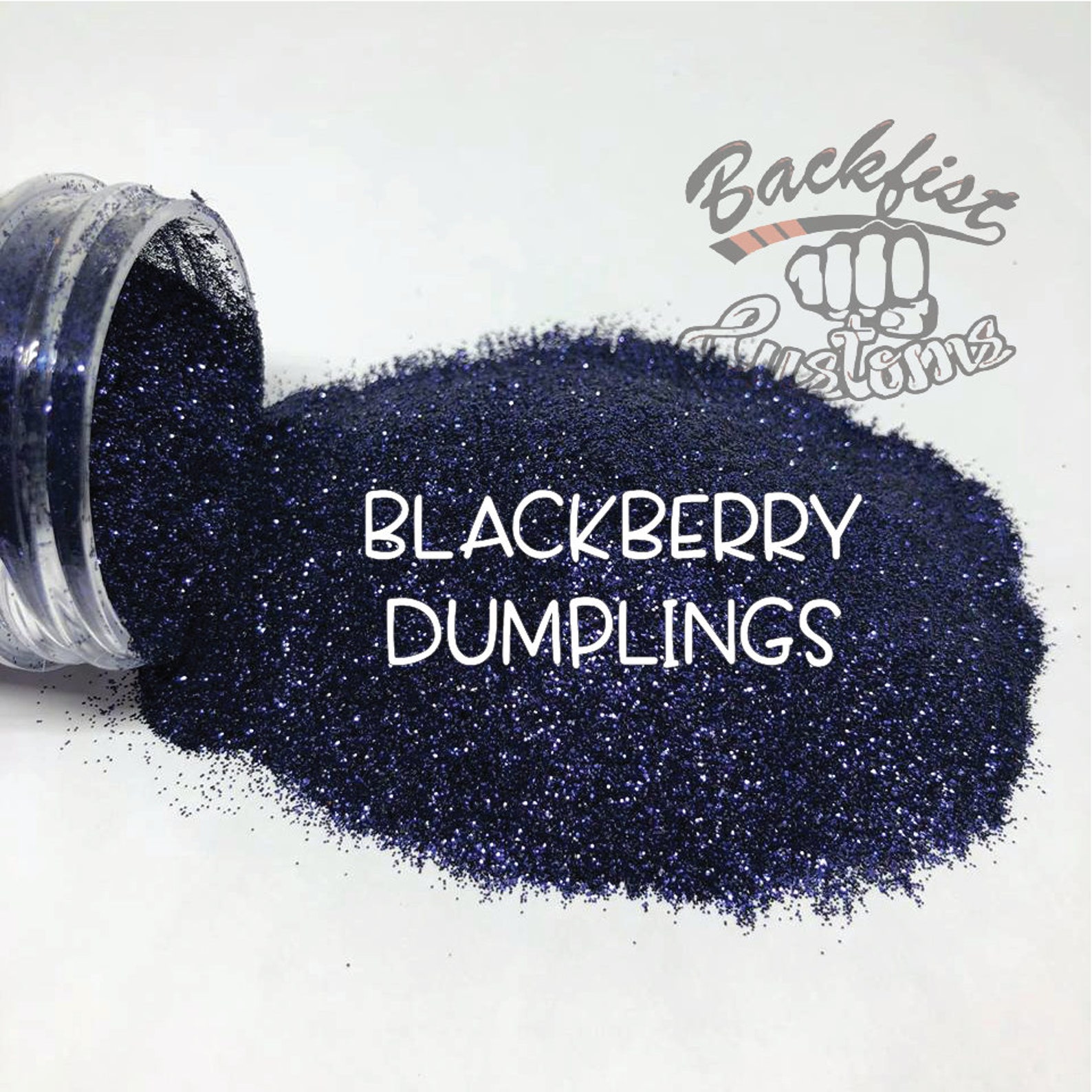 BLACKBERRY DUMPLING Fine Glitter Solvent Resistant | Etsy