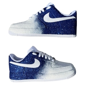 Any Color Combo | Custom Adult Fading Glitter AF1 (regular or Rope ...