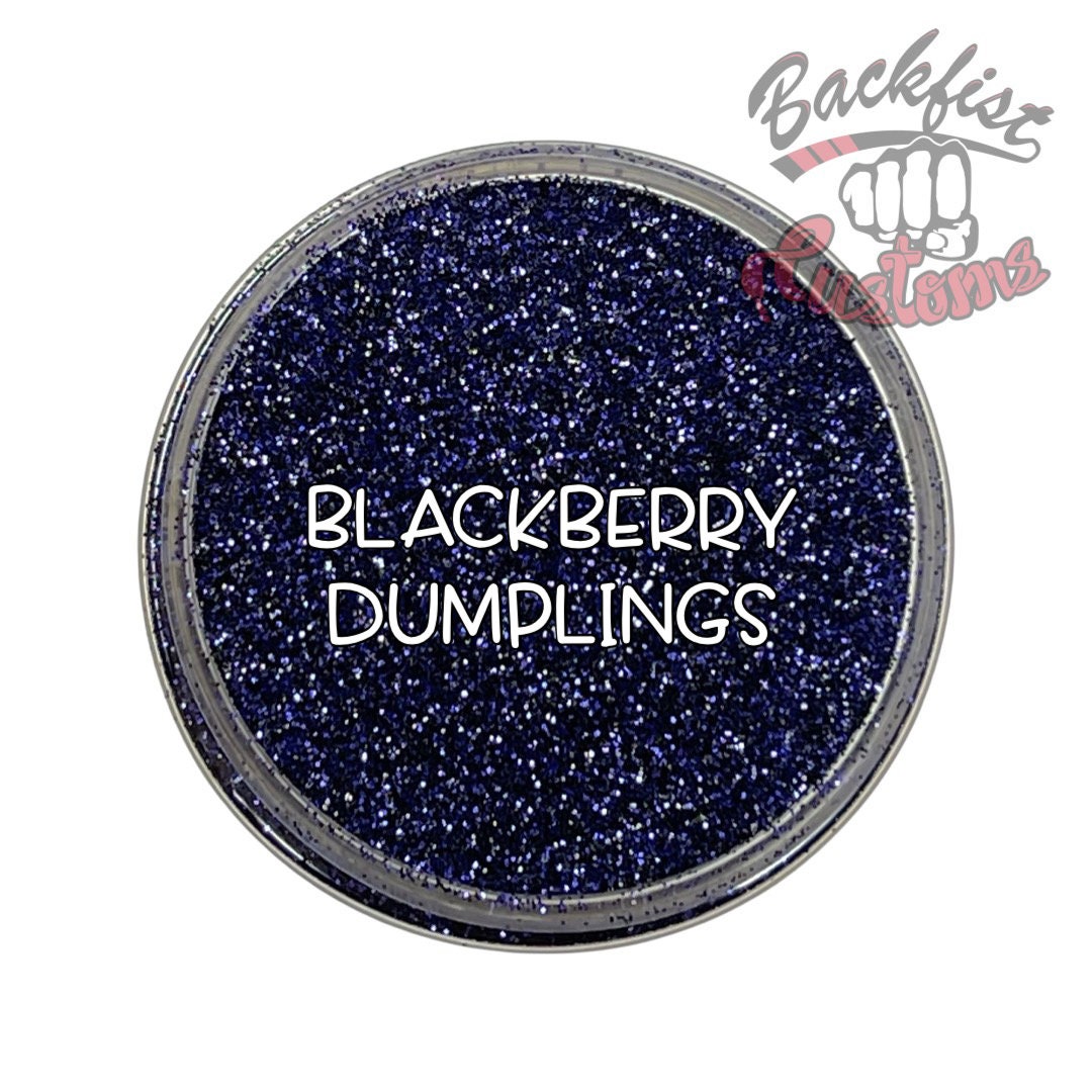 BLACKBERRY DUMPLING Fine Glitter, Solvent Resistant - Etsy