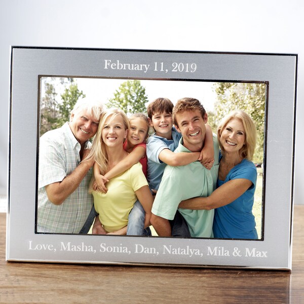 Engraved Picture Frame - Etsy