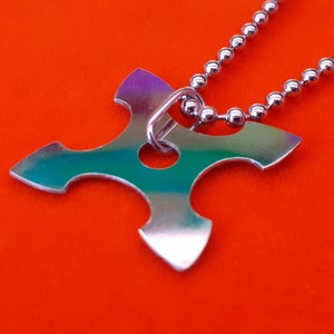 Ninja Star Necklace 6 Styles Available - Etsy