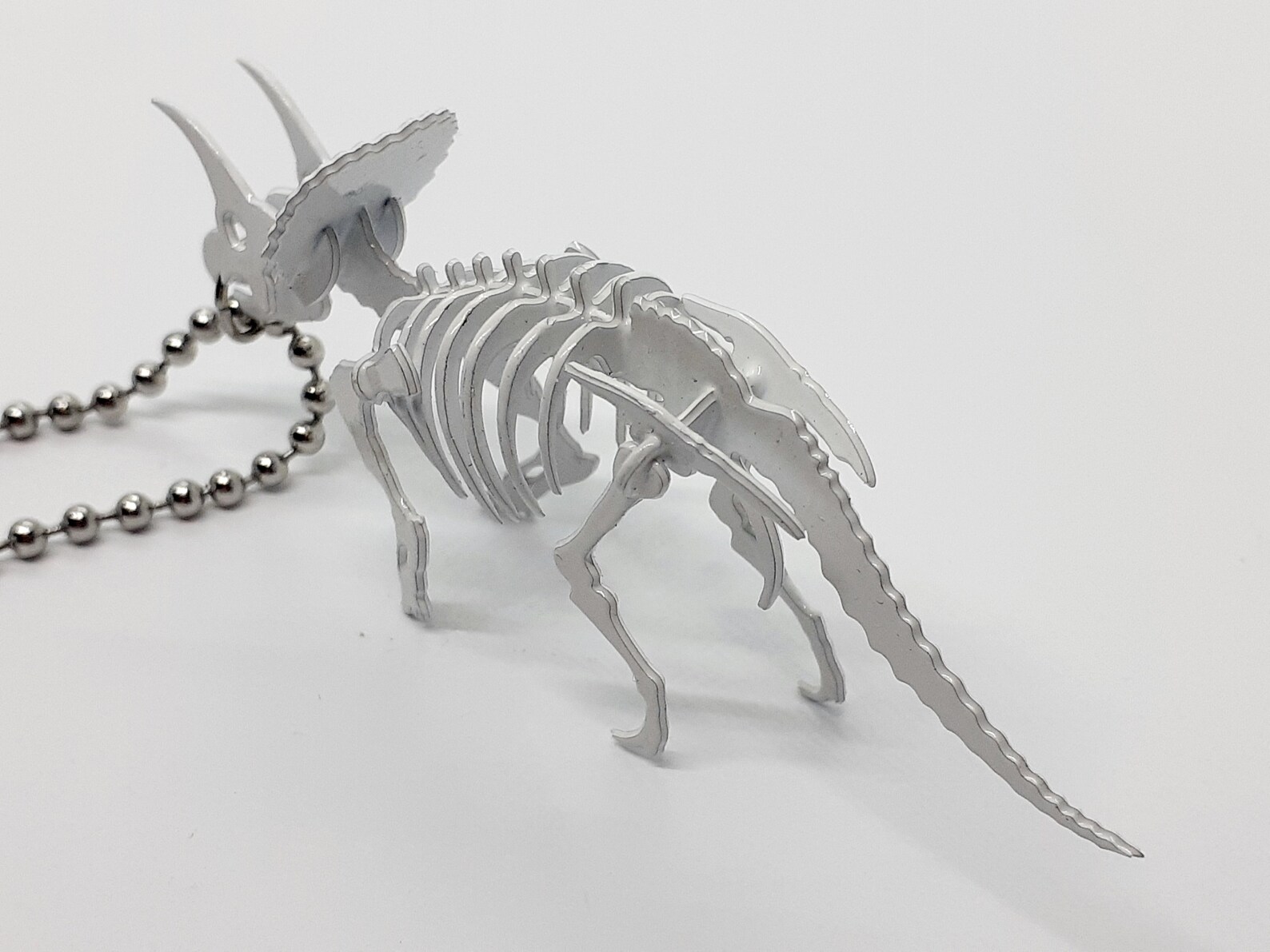 Dinosaur Pendant With Stainless Steel Ball Chain Necklace - Etsy