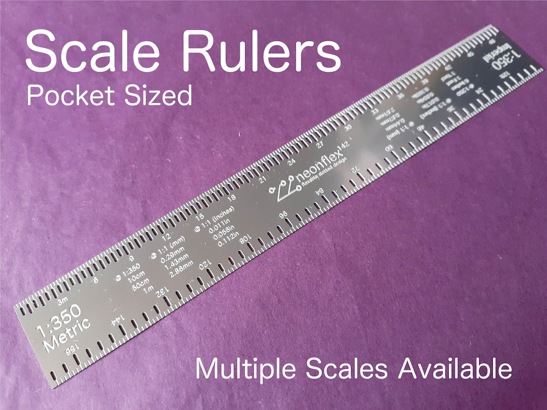 Small Scale Ruler (14cm Long) - Etsy