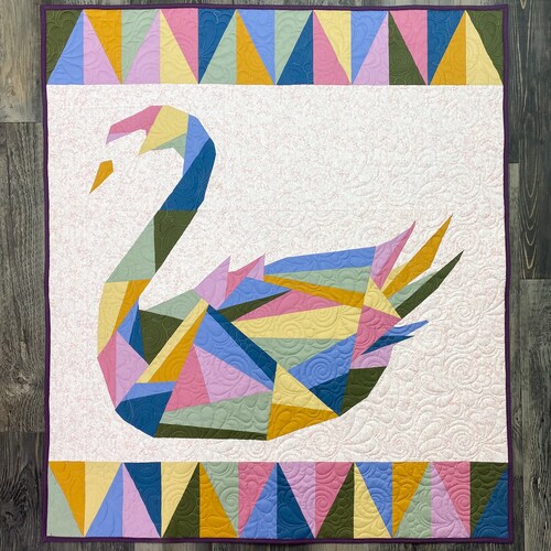 TILTED Modern Quilt Pattern From Quilts by Elena - Etsy