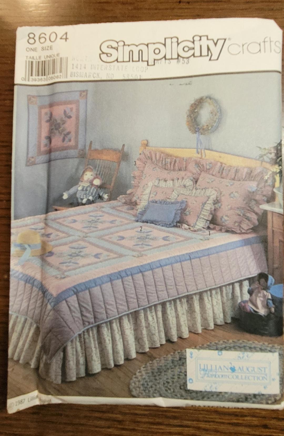 Simplicity Crafts UNCUT Lillian August Heirloom Collection Queen/full ...