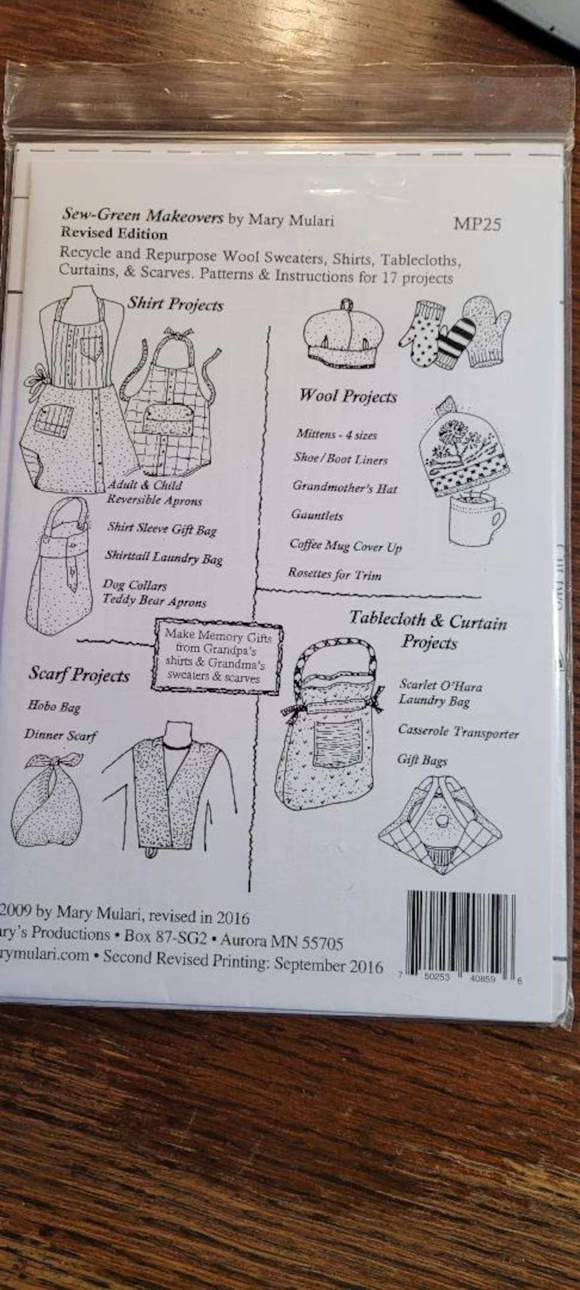 Mary Mulari Designs Sew-green Makeovers New Projects From Old Shirts ...