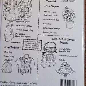 Mary Mulari Designs Sew-green Makeovers New Projects From Old Shirts ...