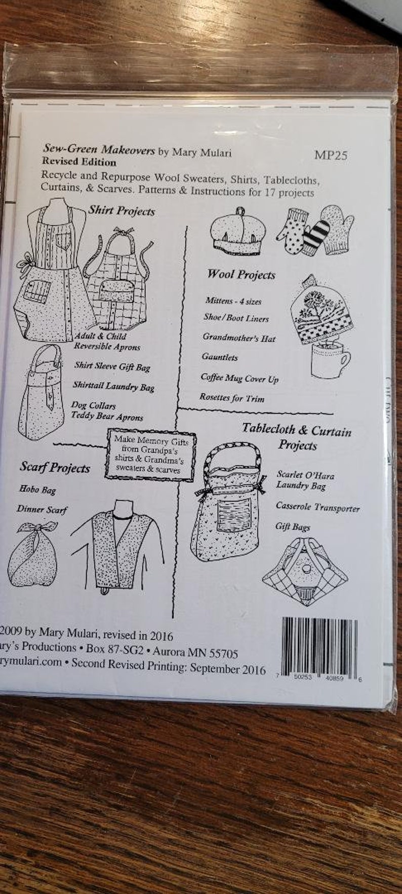 Mary Mulari Designs Sew-green Makeovers New Projects From Old Shirts ...