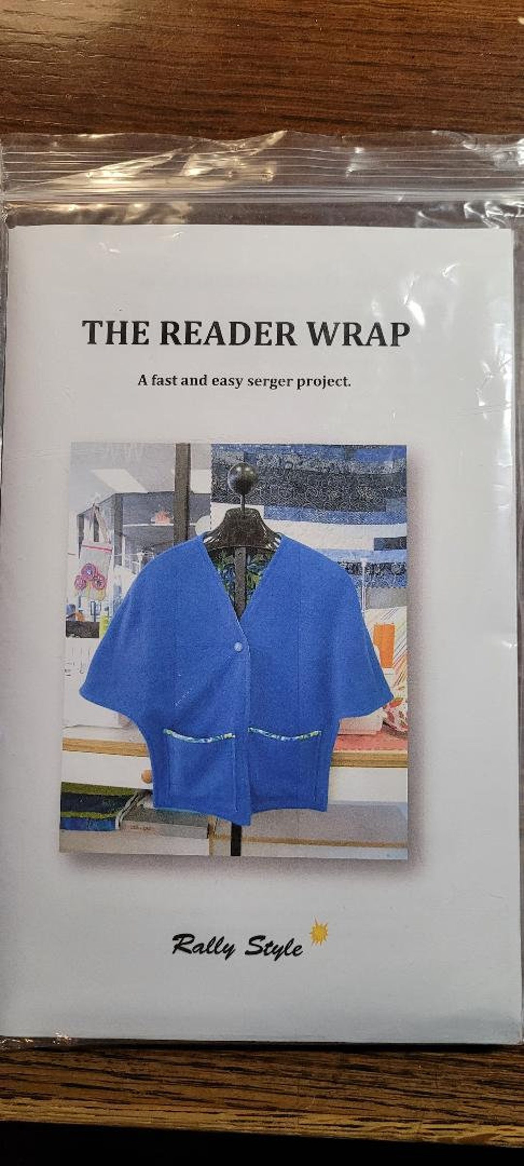 New Rally Style the Reader Wrap Serger Project Pattern - Etsy