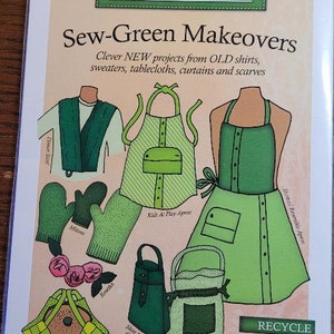 Mary Mulari Designs Sew-green Makeovers New Projects From Old Shirts Pattern - Etsy