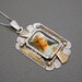 Virgin Mary With Blue Veil Pendant With Optional 20 Sterling Silver ...