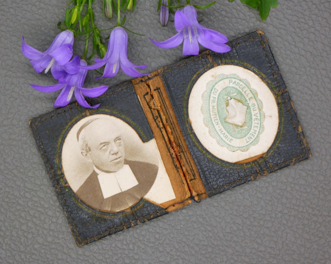 Antique Catholic Relic - Saint Mutien Marie Wiaux - Belgium's First ...