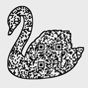 QR Code - Custom Shaped QR Code - Custom QR Code - Custom Shape Qr Code ...