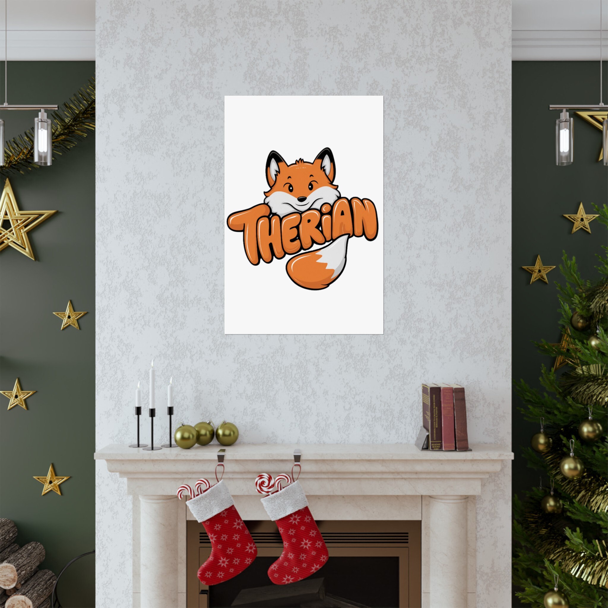 Happy Fox Therian Cheerful Matte Poster Therian Gear - Etsy