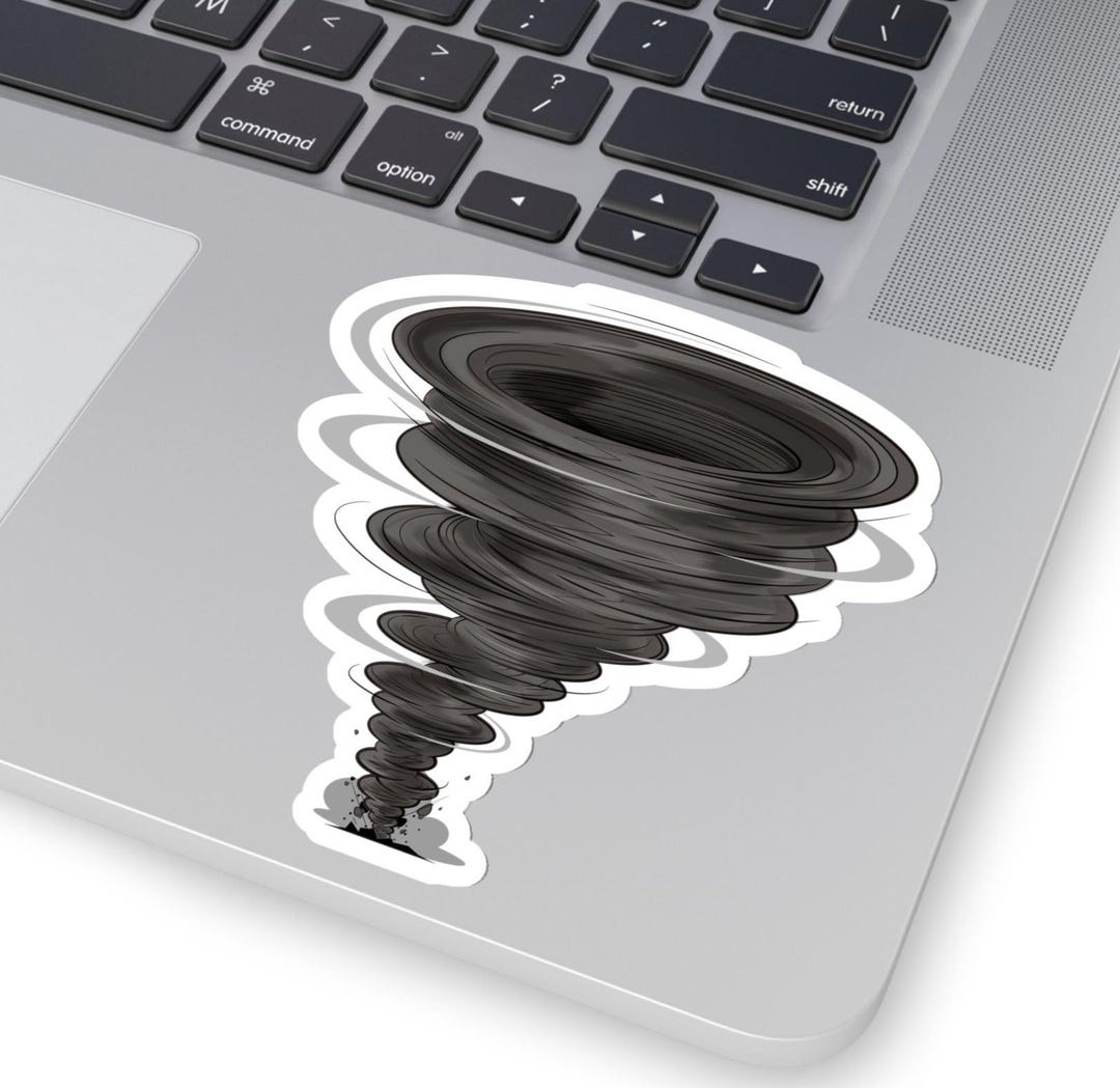 Tornado Sticker Storm Chaser Gift Tornado Design Twister Sticker ...