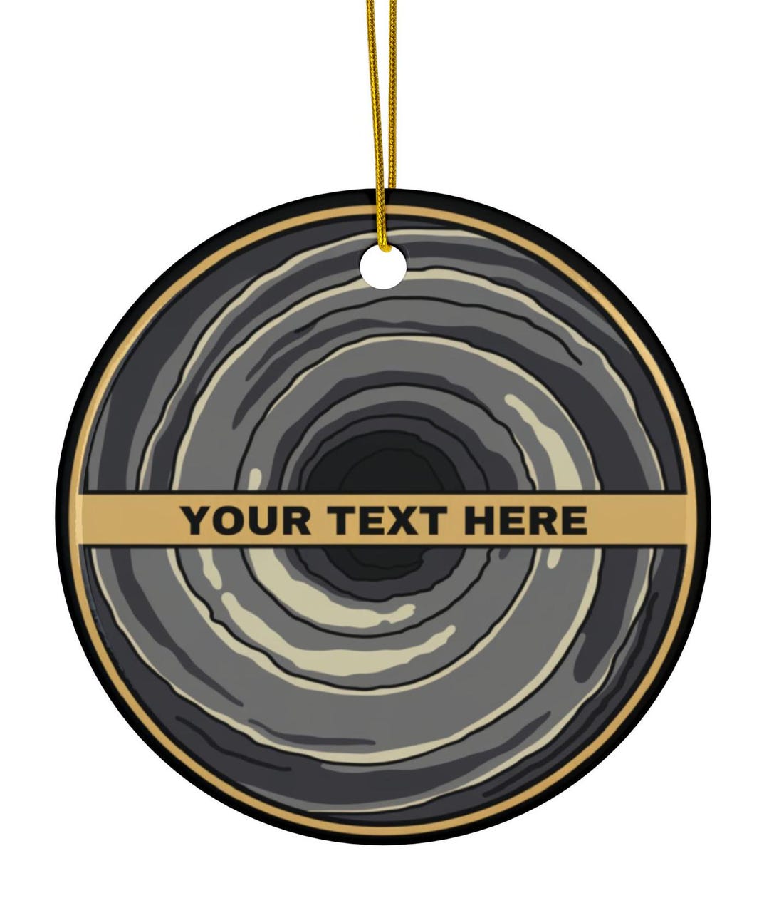 Custom Hurricane Ornament: Personalized Storm Eye Holiday Decoration - Etsy