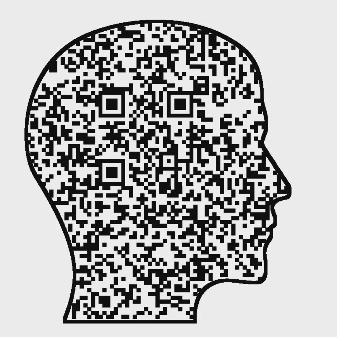 QR Code - Custom Shaped QR Code - Custom QR Code - Custom Shape Qr Code ...
