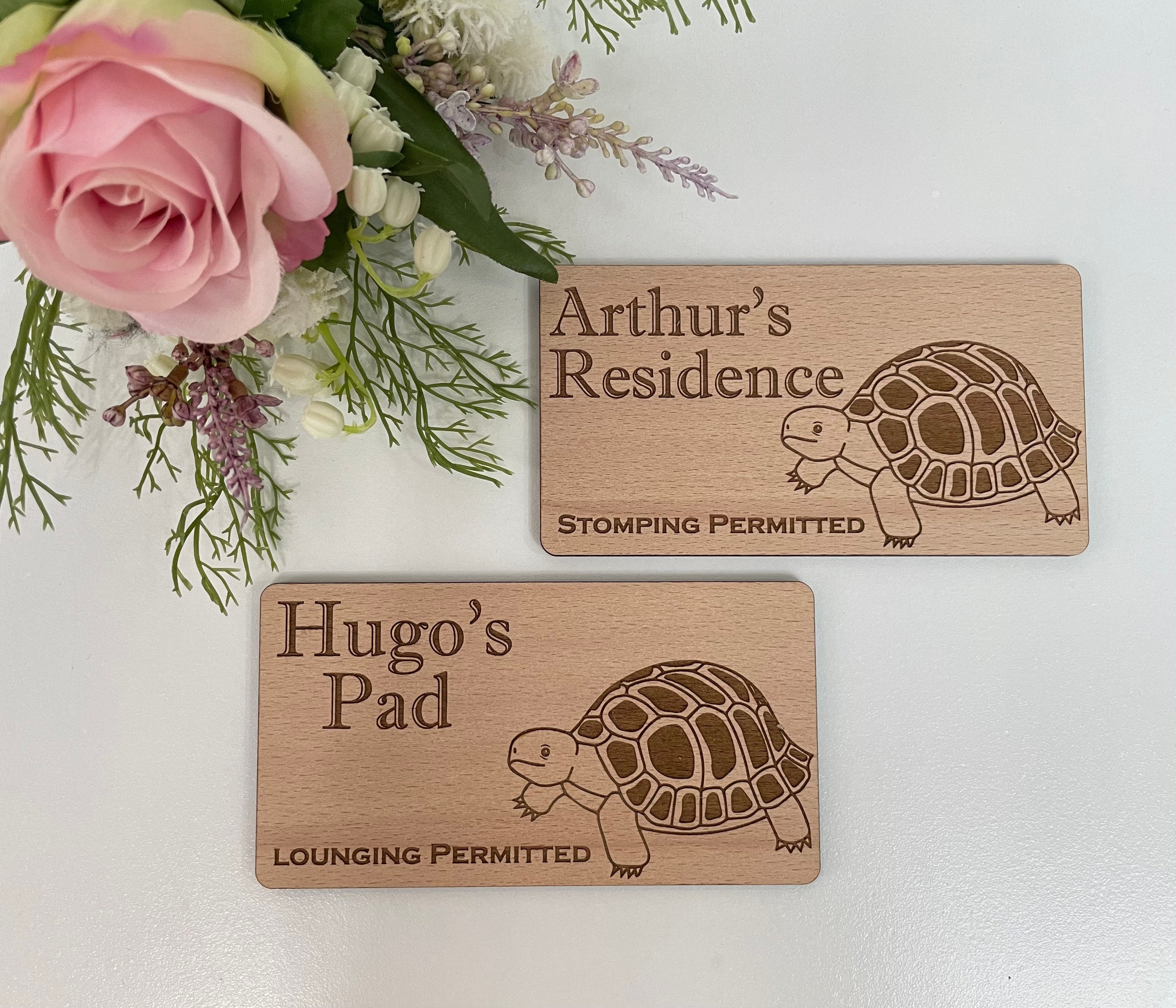Tortoise Plaque Tortoise Sign Personalised Tortoise Sign | Etsy UK