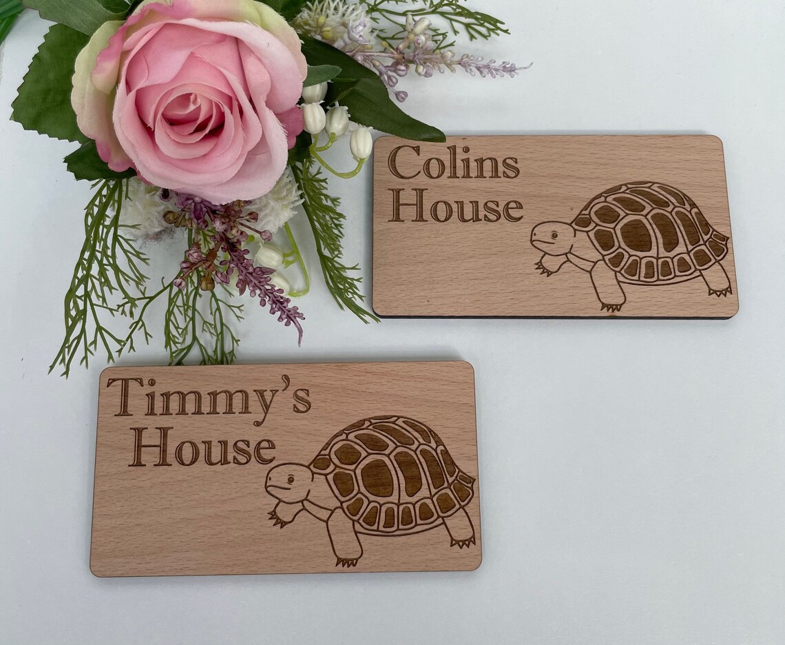 Tortoise Plaque Tortoise Sign Personalised Tortoise Sign | Etsy UK
