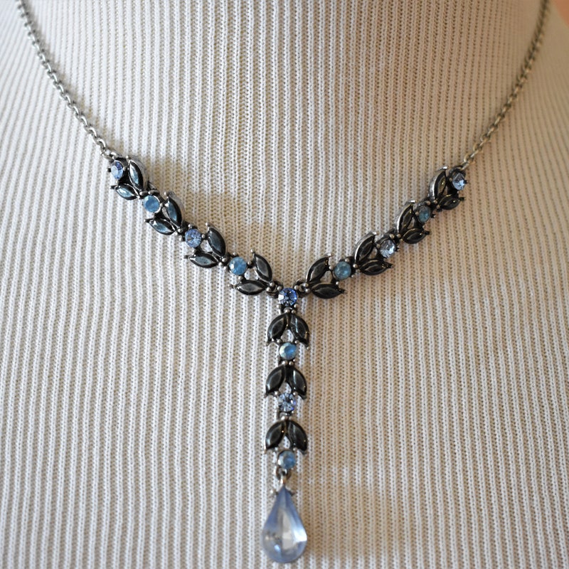 Y Drop Necklace - Etsy
