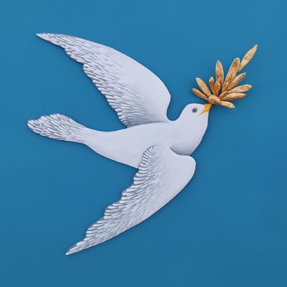 Paloma Blanca Y Olivo Paloma De La Paz. Dia Internacional De La Paz.