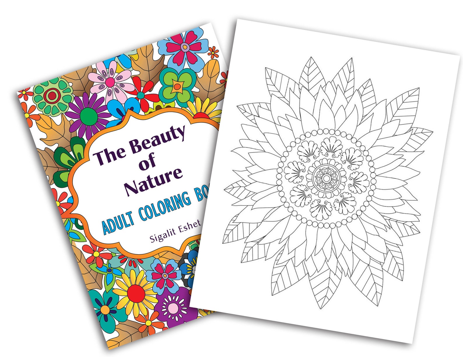 Coloring Book- the Beauty of Nature: 26 Beautiful Printable Coloring ...