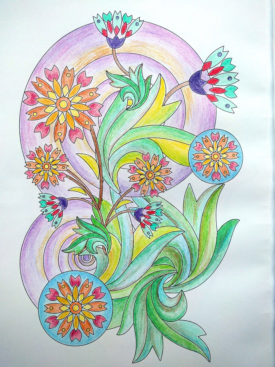 Coloring Book- the Beauty of Nature: 26 Beautiful Printable Coloring ...