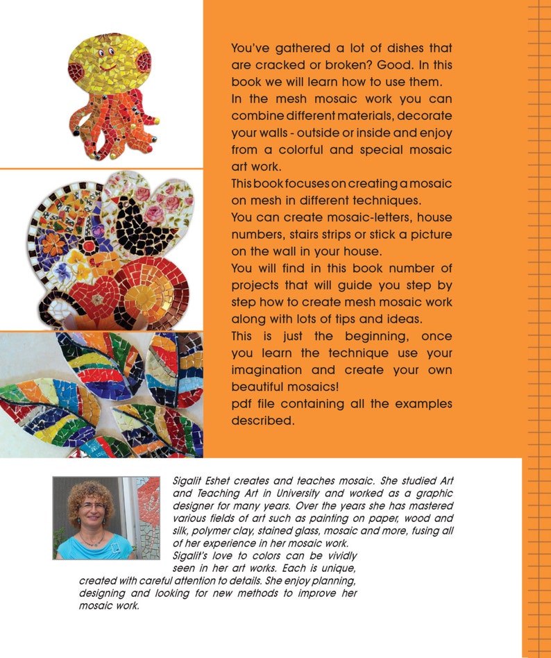 Mosaic Book the Magic Mesh Mosaic Mesh Projects. Mosaic Technique for ...