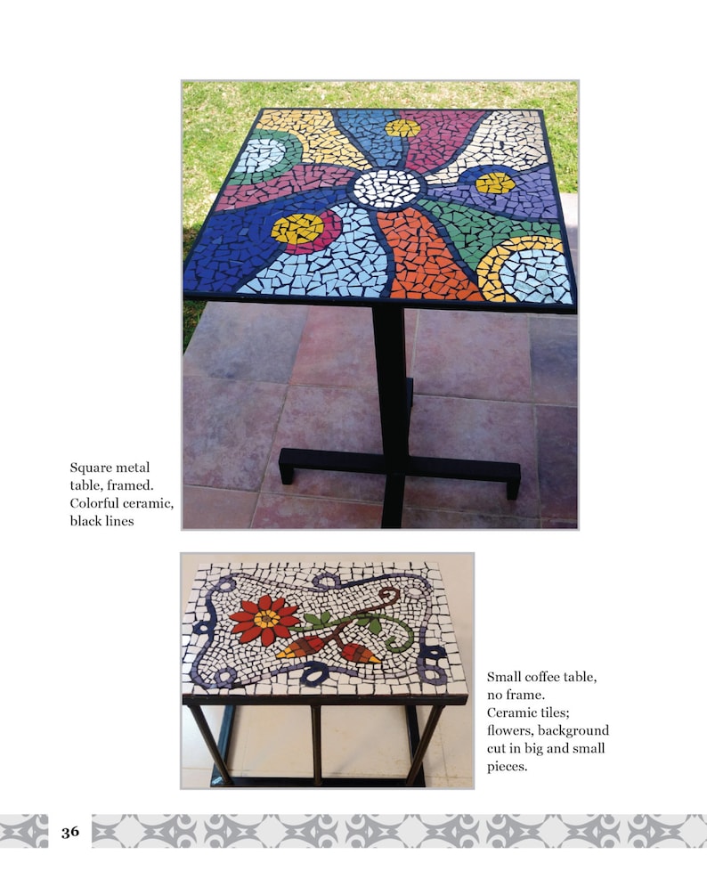 Mosaic Book mosaics for the Home and Garden: Creative Guide, Original ...