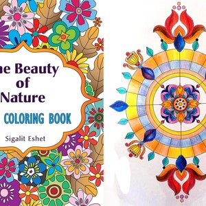 Coloring Book- the Beauty of Nature: 26 Beautiful Printable Coloring ...
