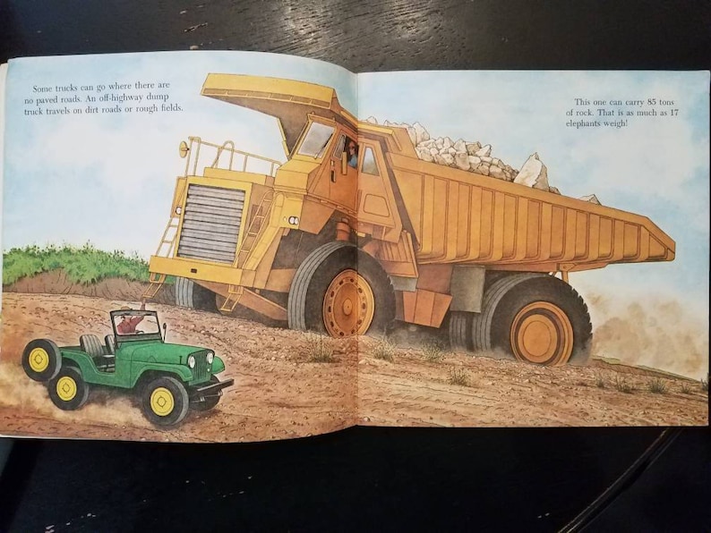 The Truck Book 1978 Paperback 8x8 - Etsy