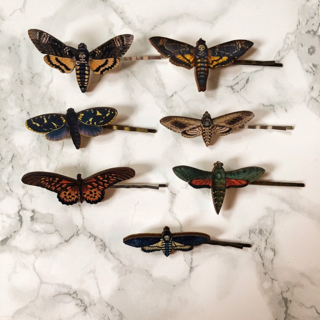 Small Cute Little Insect Hair Grips, Different Insects - Etsy