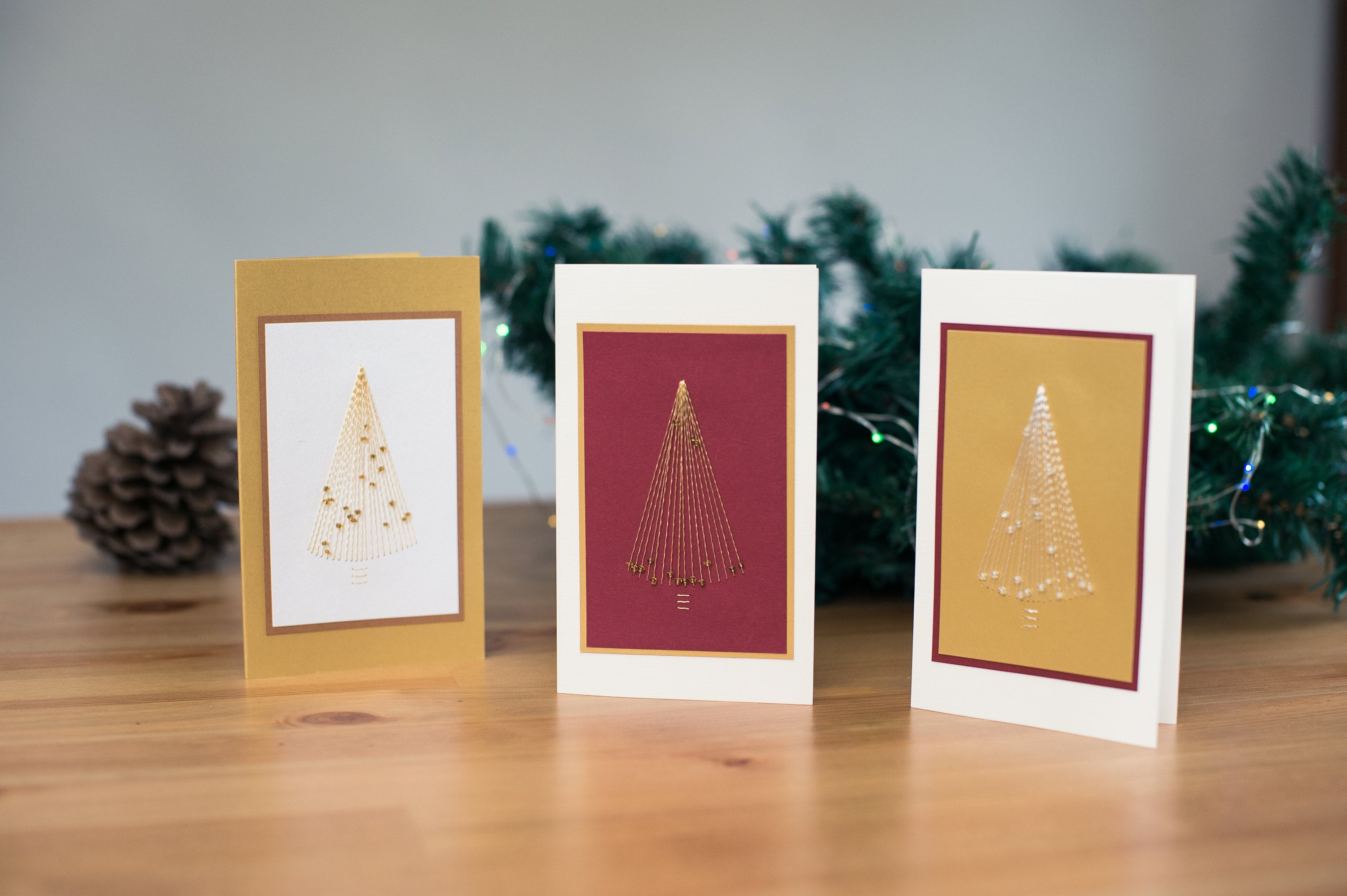 Christmas Card Set Christmas Cards Handmade Christmas | Etsy