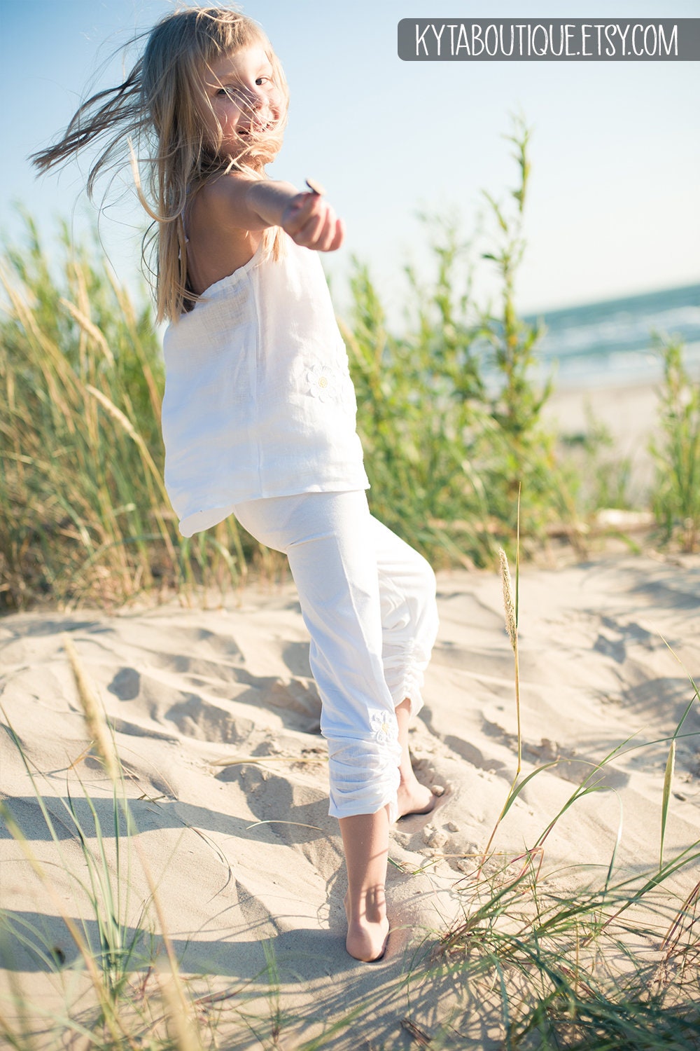 Linen Pants Set for Girls Linen Summer Pants Cropped Linen Pants With ...