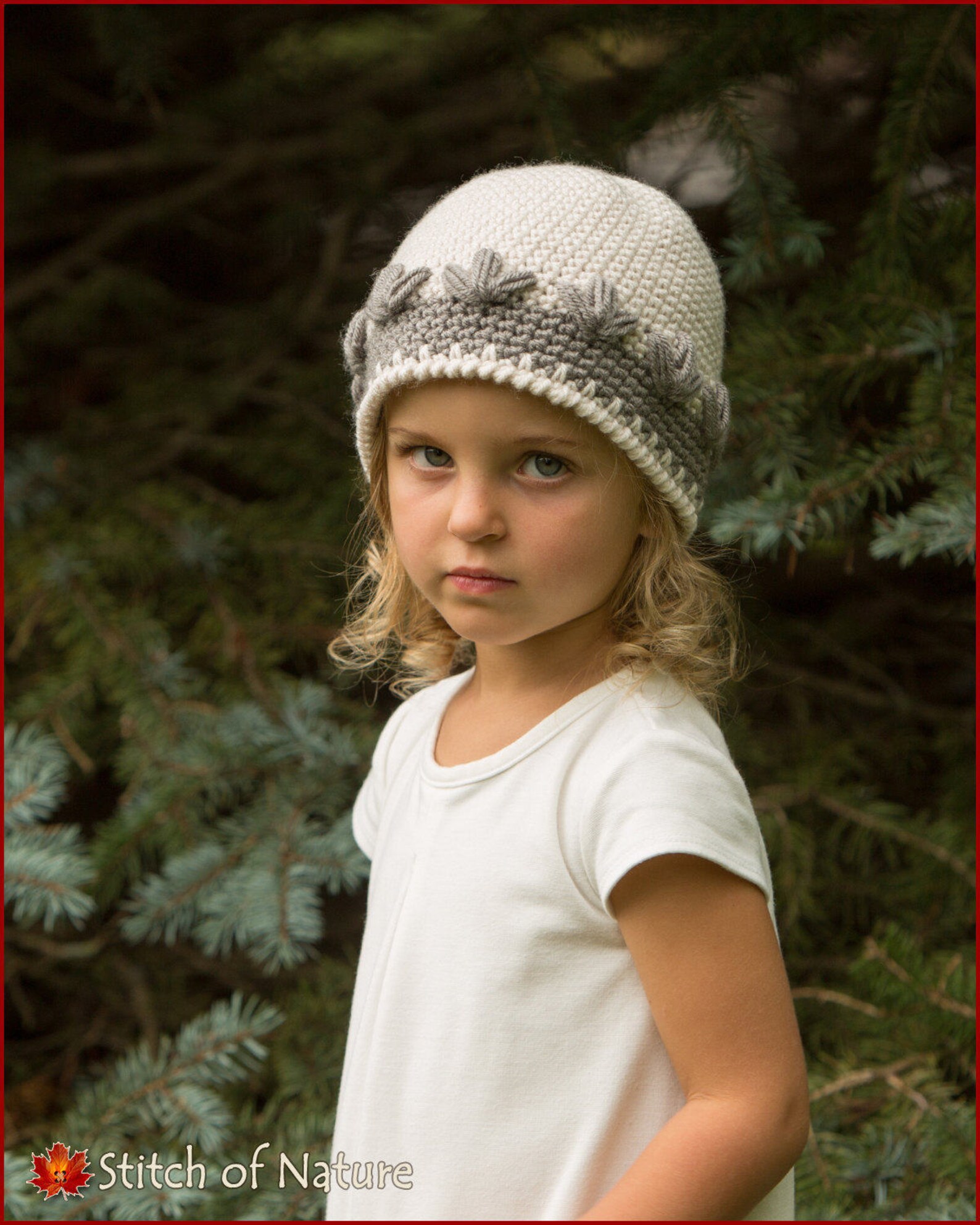 Crochet PATTERN - the Montrose Beanie Pattern, Girls Hat Pattern (baby ...